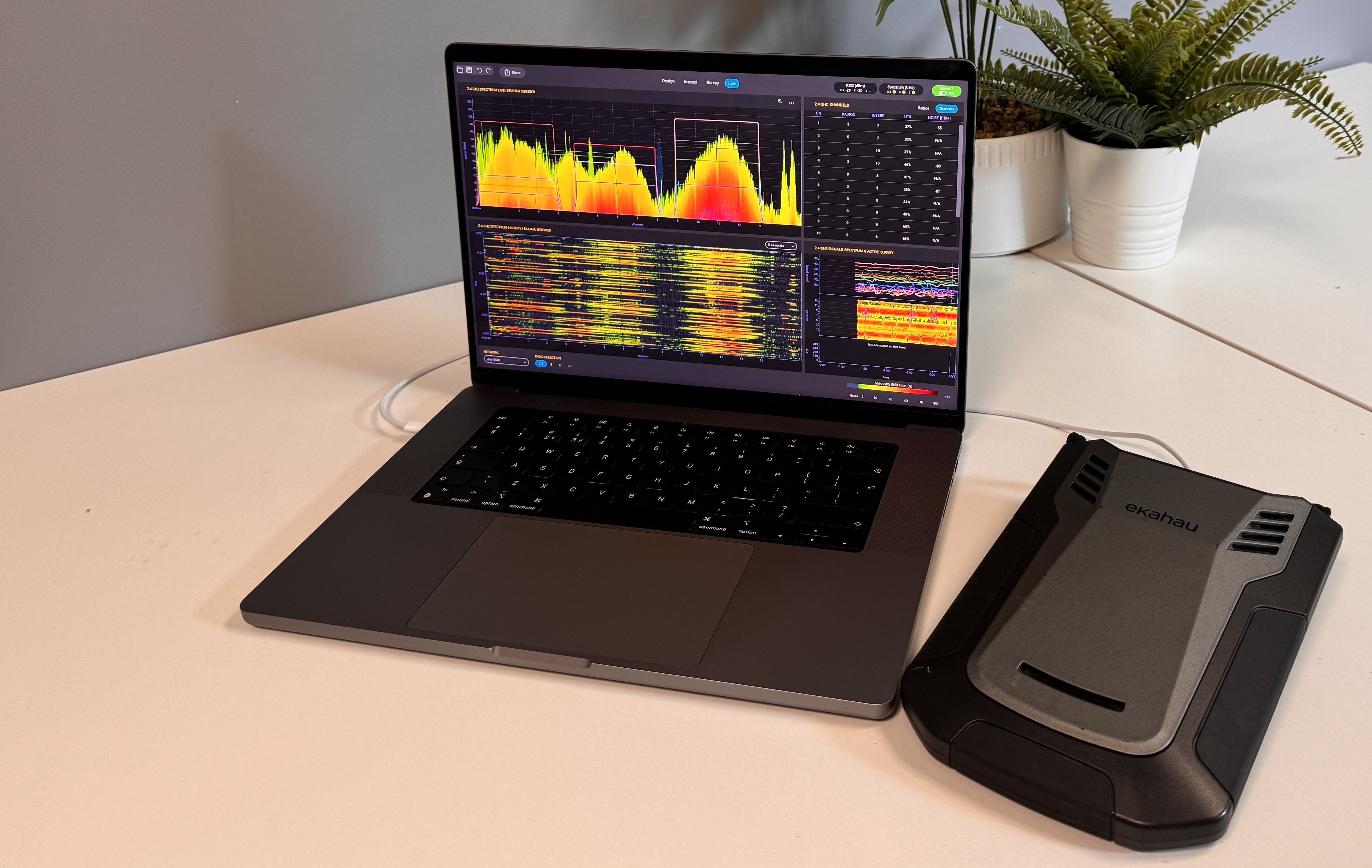 Ekahau 'Just Go' survey mode